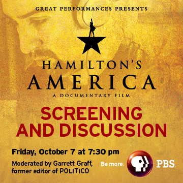VT PBS: Hamilton’s America - Paramount Theatre